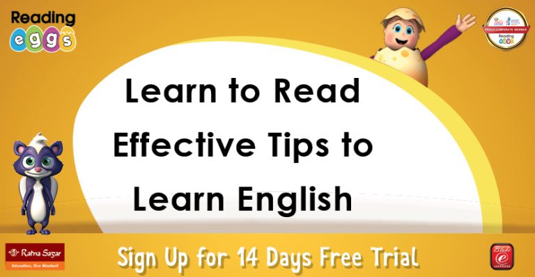 Learn To Read English- Effective Tips To Learn English For Beginners