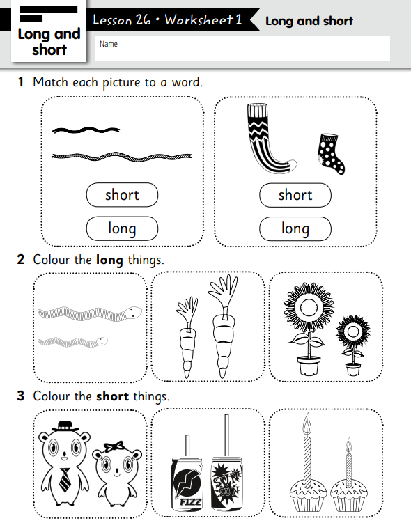 Printable Maths Worksheets For LKG Class