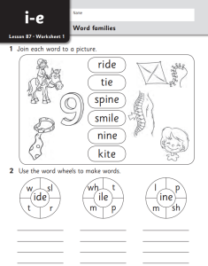 Free and Downloadable English Worksheets for Class 2 PDF